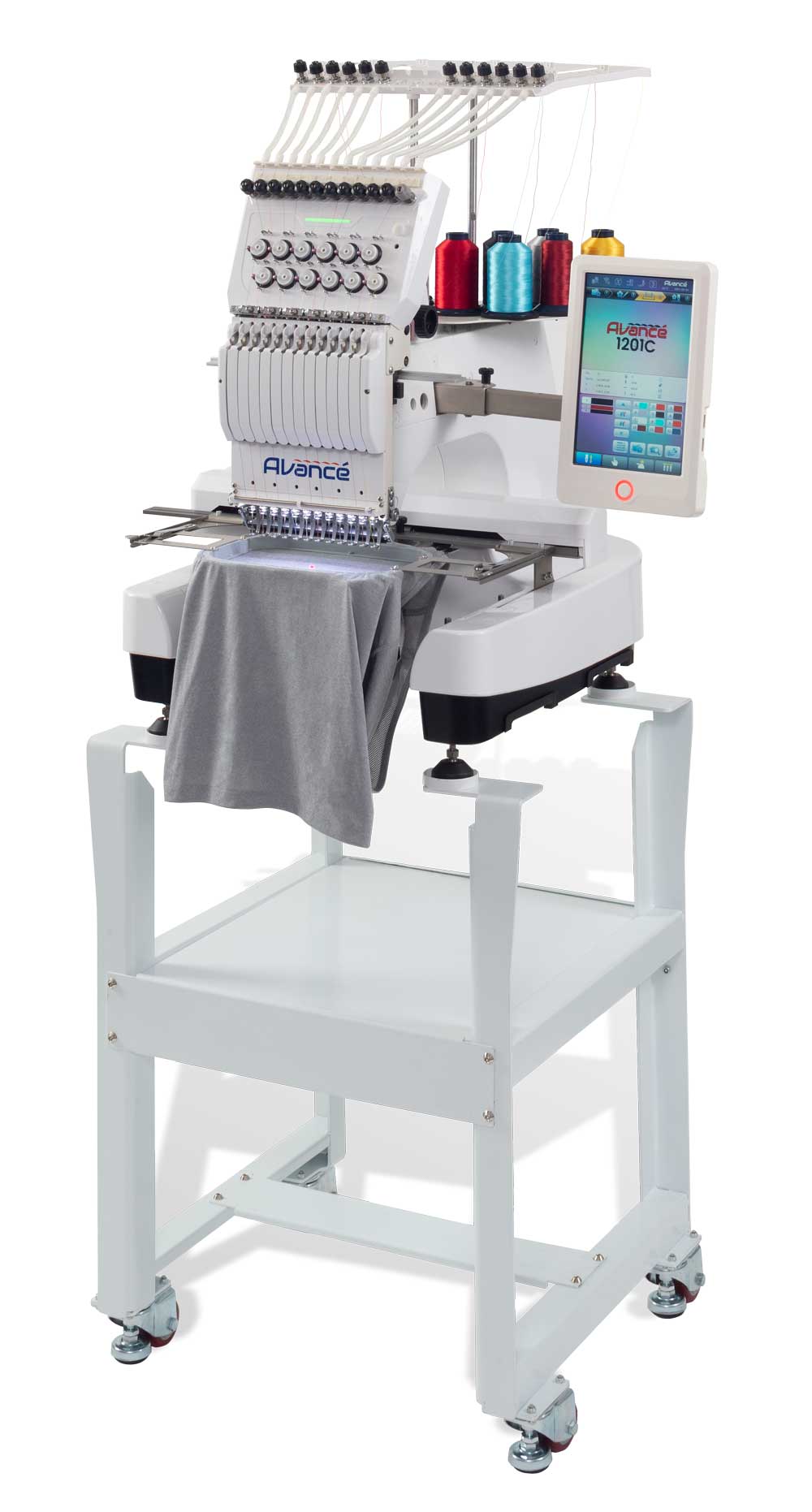 Avancé 1201C 12 Needle Embroidery Machine Complete Package: Richardson ...