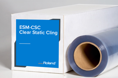Roland Static Cling Clear 20''x 50' Roll ESM-CSC-50-20