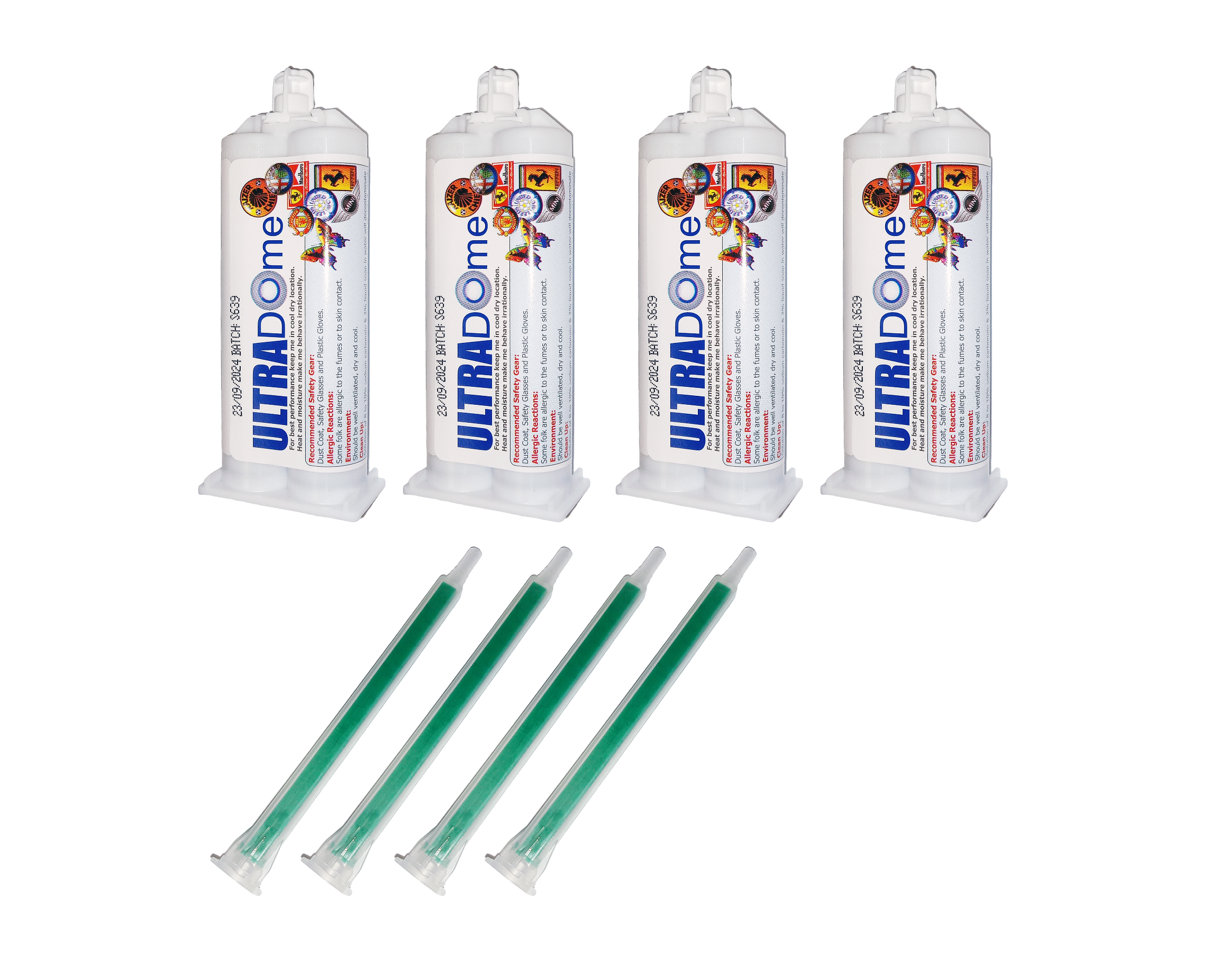 UltraDome Doming (4) 50ML Cartridges & 4 Mixing Tips