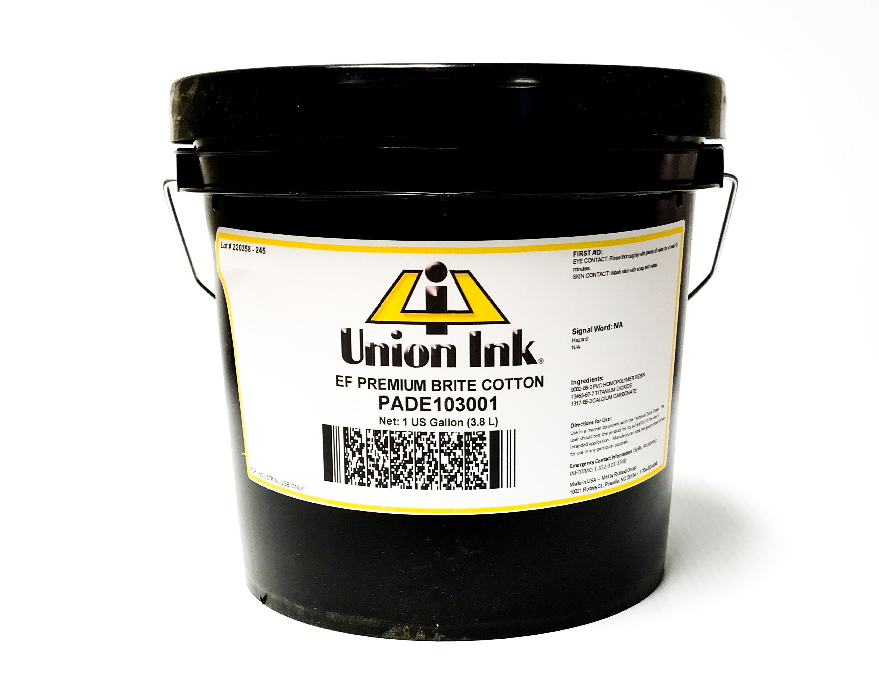 Union EF Premium Brite Cotton White