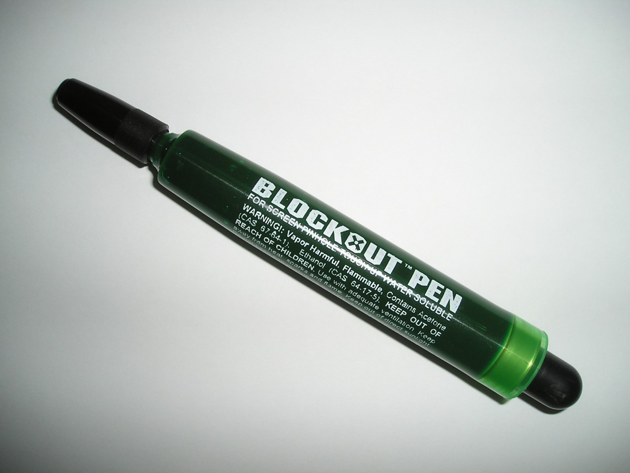 Green Blockout Pen